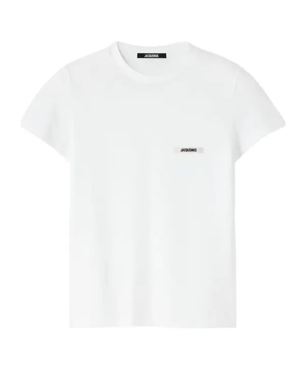 Jacquemus The Gros Grain Crewneck T-shirt - White