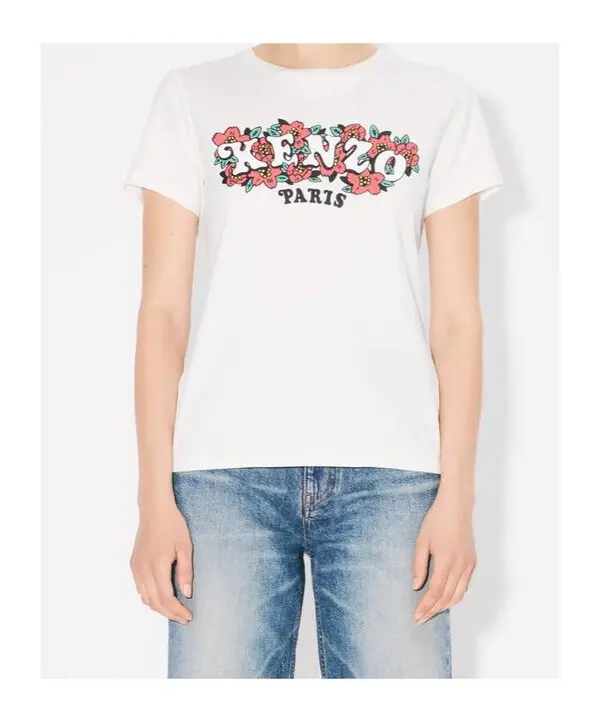 Kenzo Verdy Market Crew Neck T-shirt - Off White