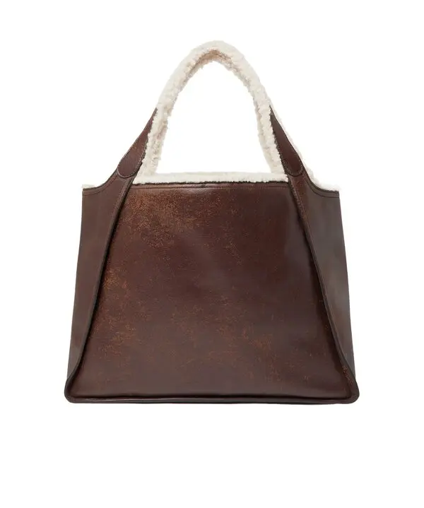 Stella McCartney Logo Tote Bag - Espresso