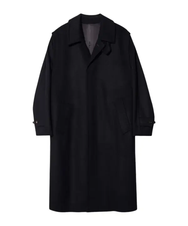 RIER Loden Wool Coat With Classic Collar And Drawstring