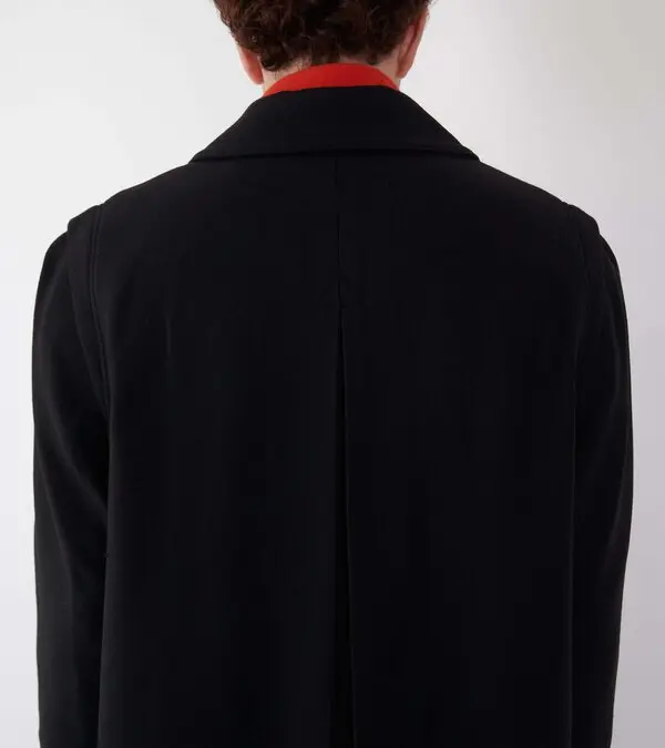 RIER Loden Wool Coat With Classic Collar And Drawstring