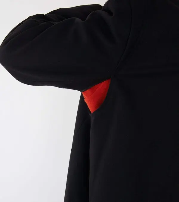 RIER Loden Wool Coat With Classic Collar And Drawstring