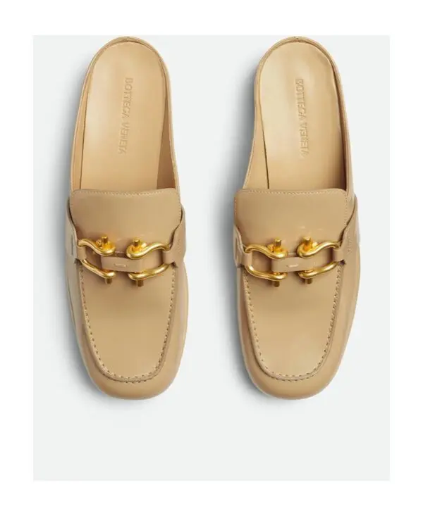 Bottega Veneta Double Knot" Mules - Nude
