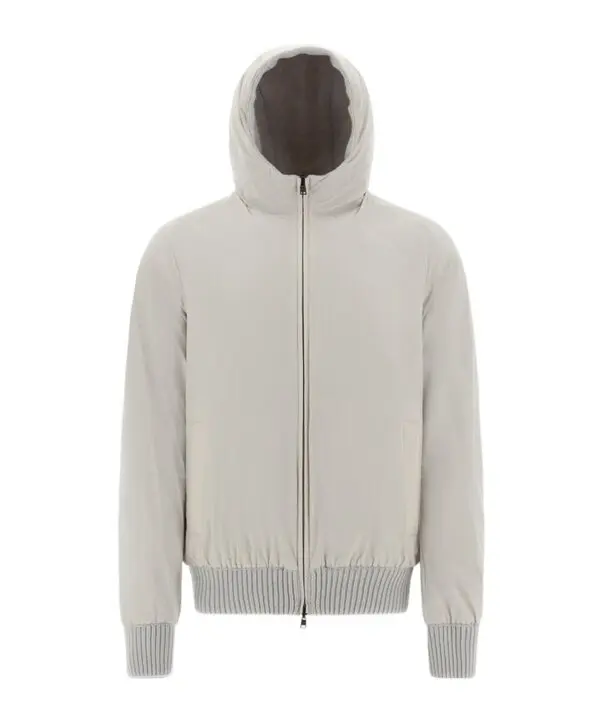 Herno Zip-up Hooded Jacket