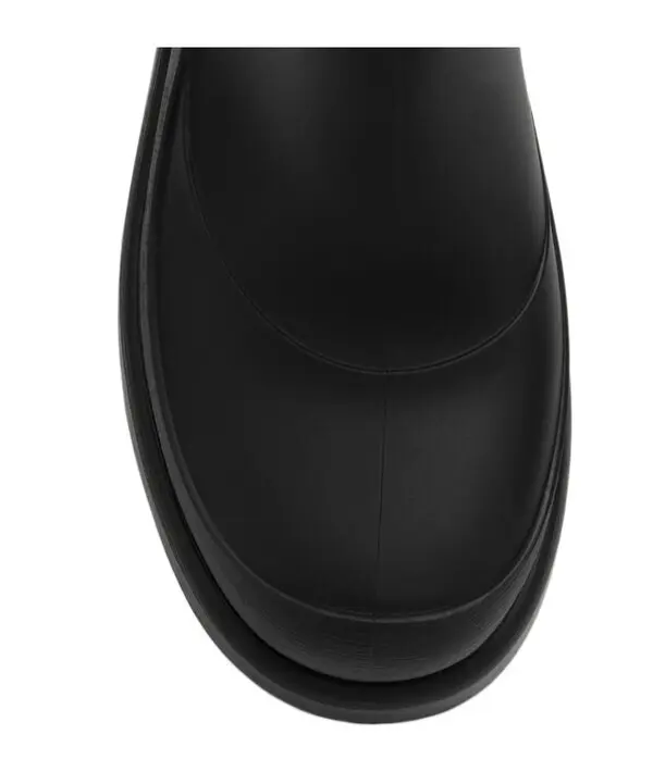 Valentino Garavani Vlogo Buckle Knee High Boots