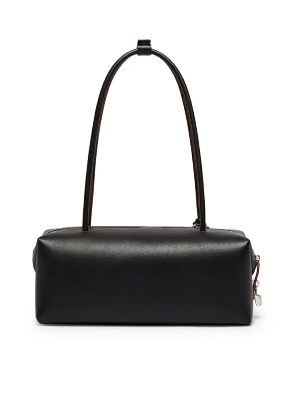 Max Mara Zipped Shoulder Bag - Black