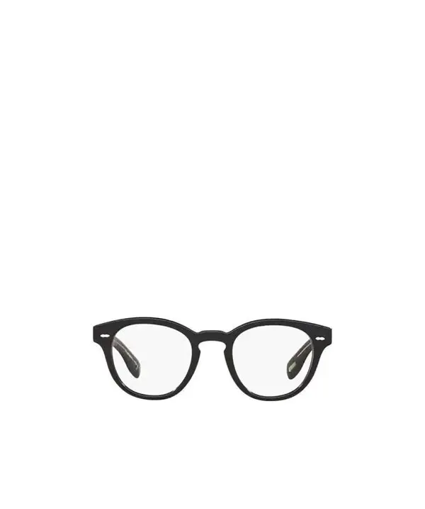 Oliver Spencer Round Frame Eyeglasses - White