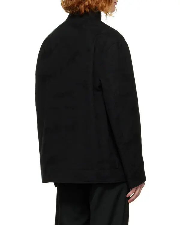 Valentino Garavani Logo Detailed Zip-up Long-sleeved Jacket