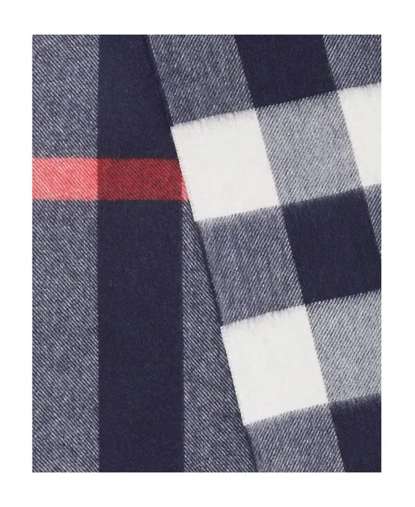 Burberry Check Fringed Scarf