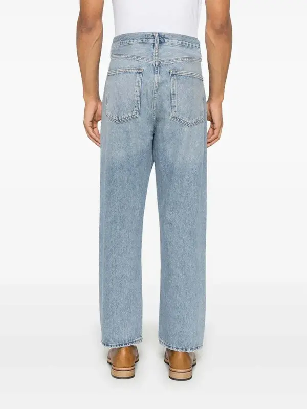 AGOLDE Vintage Inspired Straight Leg Jeans - Light Blue