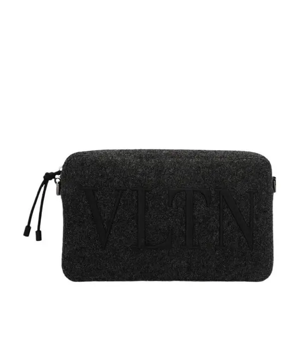 Valentino Garavani Vltn Shoulder Bag - Black