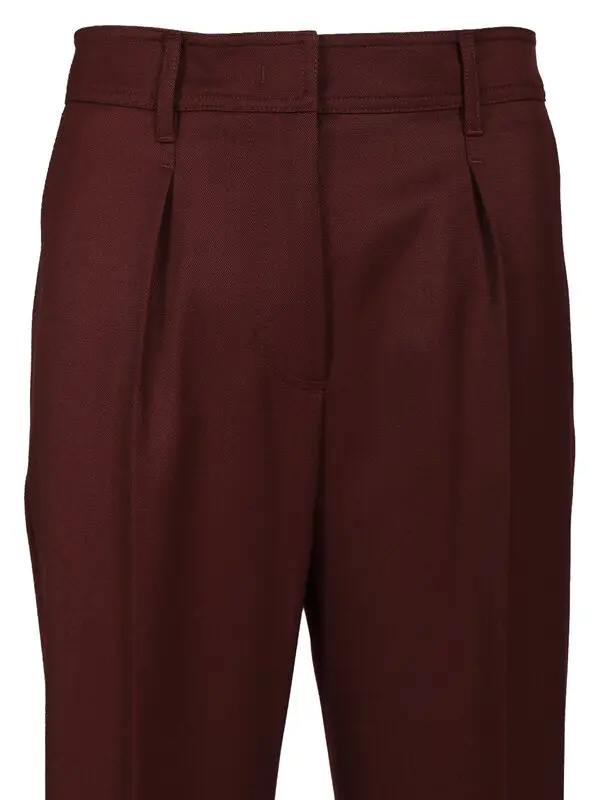 Max Mara Cannes Pleated Trousers