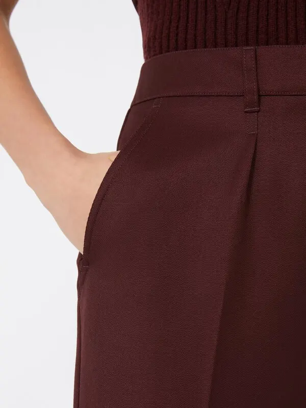 Max Mara Cannes Pleated Trousers