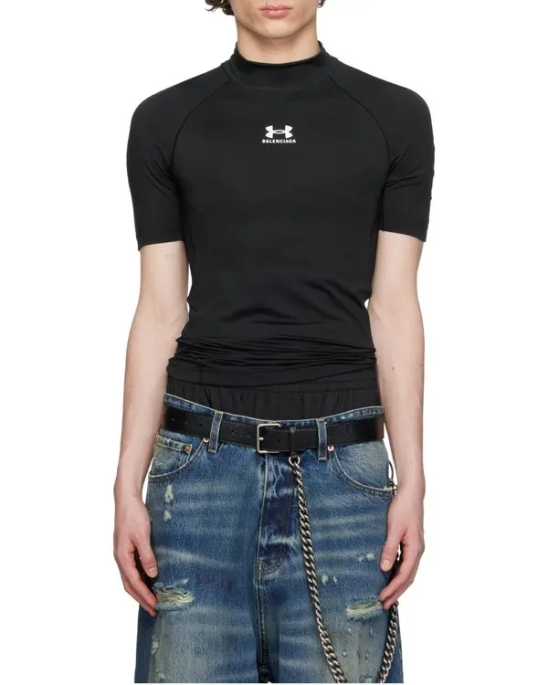 Balenciaga X Under Armour Mock Neck T-shirt