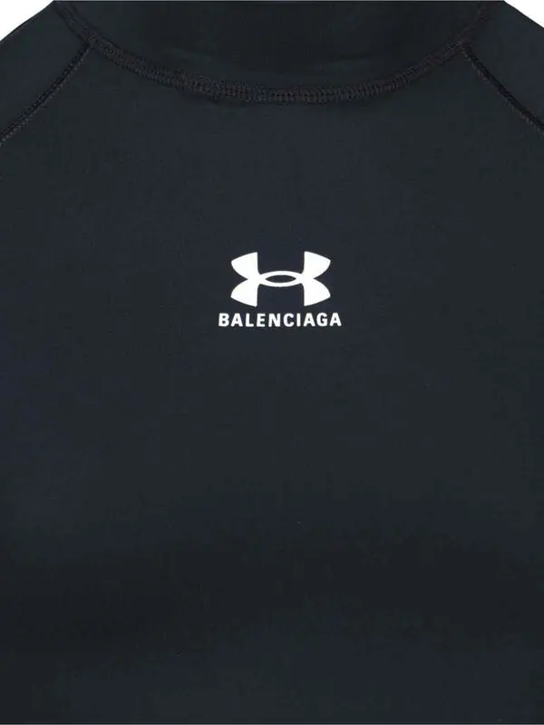 Balenciaga X Under Armour Mock Neck T-shirt