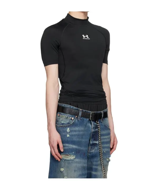 Balenciaga X Under Armour Mock Neck T-shirt