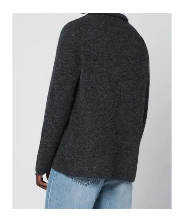 ROBERTO COLLINA Textured Knit Jacket