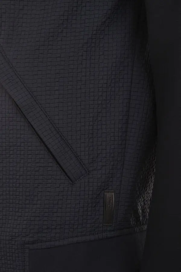 Emporio Armani Textured Bomber Jacket