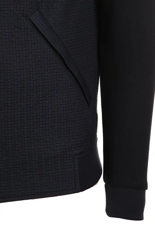 Emporio Armani Textured Bomber Jacket