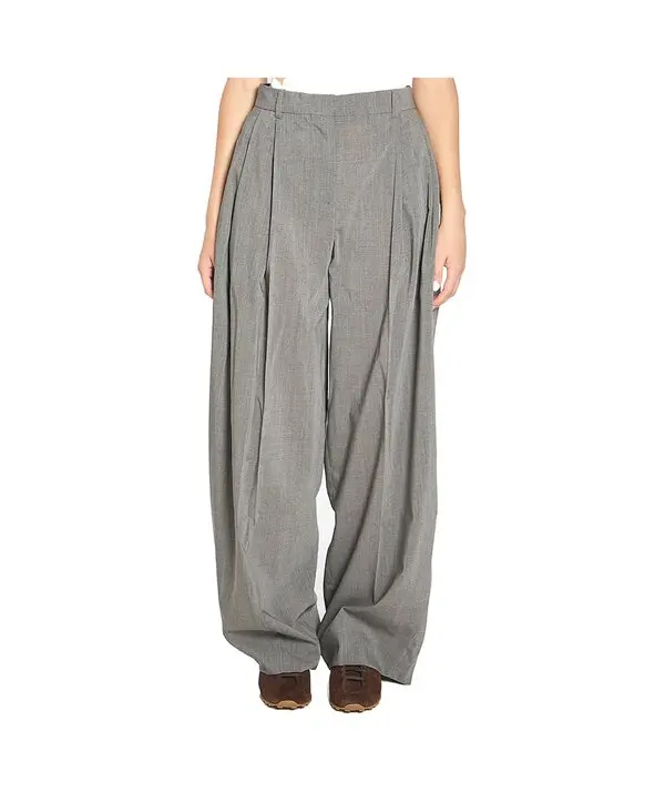 Jacquemus Pleated Wide-leg Trousers