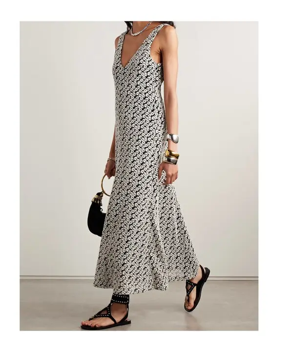 Isabel Marant Étoile Sleeveless V-neck Maxi Dress