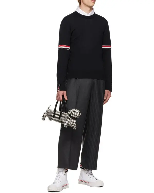 Thom Browne Striped Merino Wool Pullover