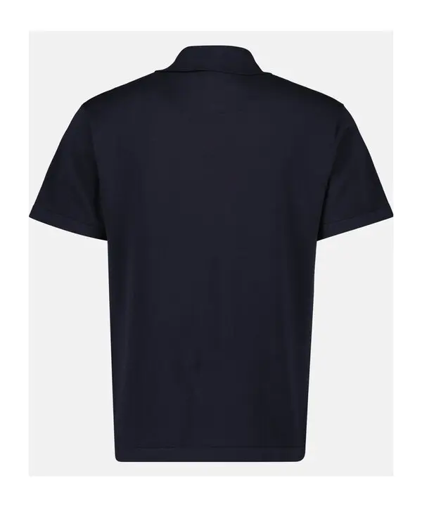 Givenchy Logo-jacquard Short-sleeved Polo Shirt - Black