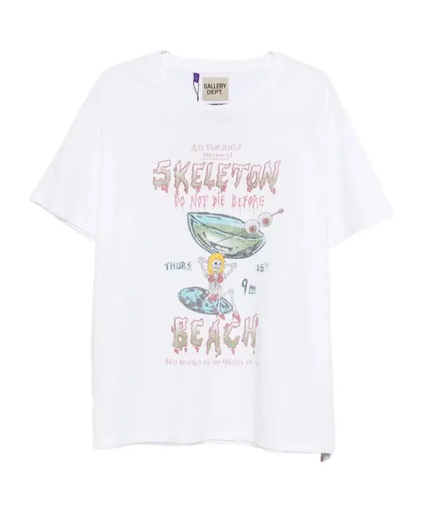 GALLERY DEPT. Don't Die Graphic T-shirt - White
