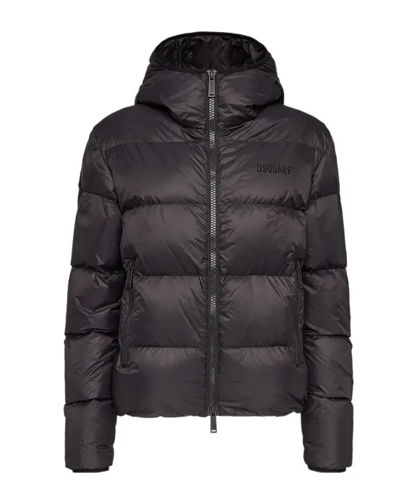 Dsquared2 Quilted Puffer Jacket With Hood