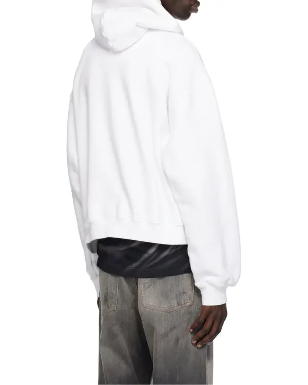 Alexander Wang Distressed Logo Hoodie