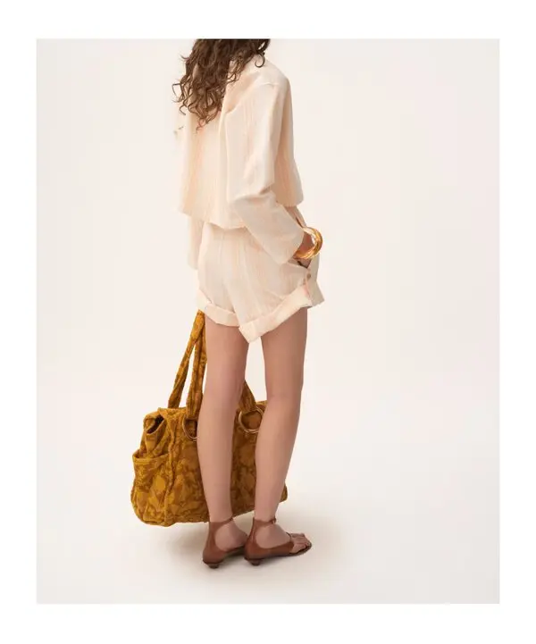 Chloé Striped Drawstring Shorts