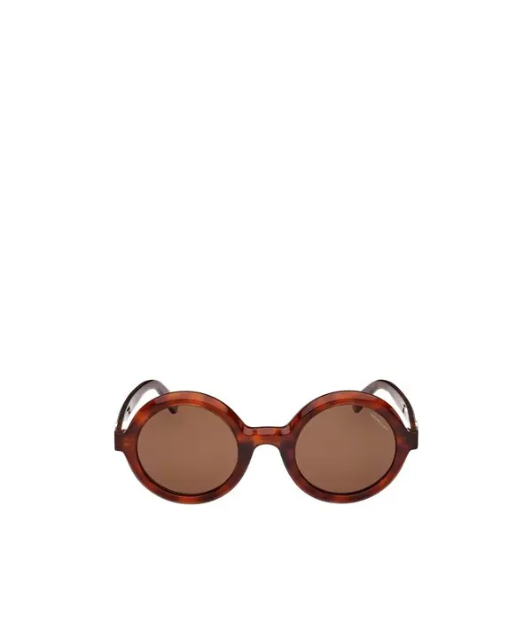 Moncler Round Frame Sunglasses