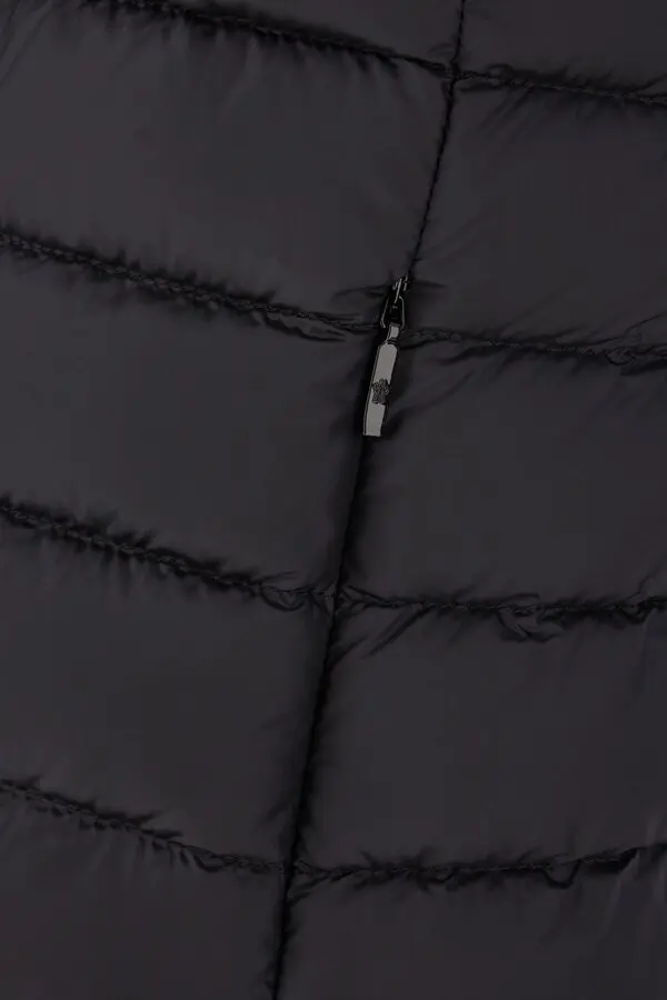 Moncler Liane Padded Button-up Gilet - Black