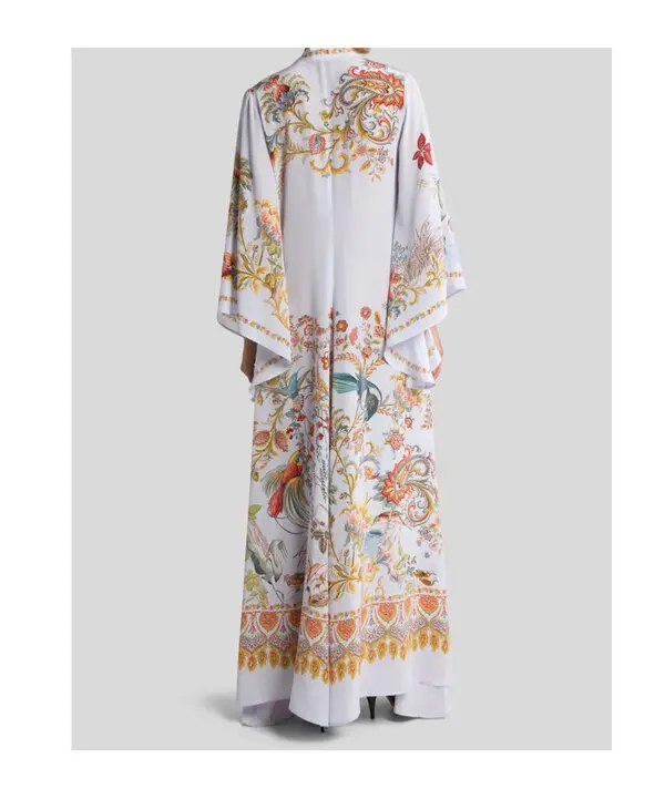 Etro Printed Flared Maxi Dress