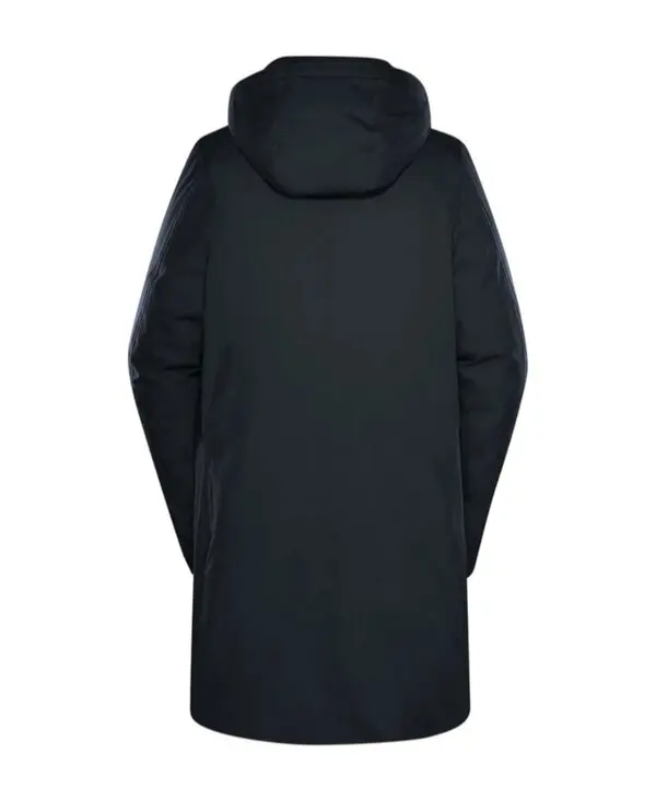 MOORER Technical Gabardine Coat With Detachable Hood