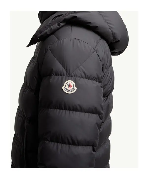 Moncler Montbrocq Hooded Short Down Jacket - Black