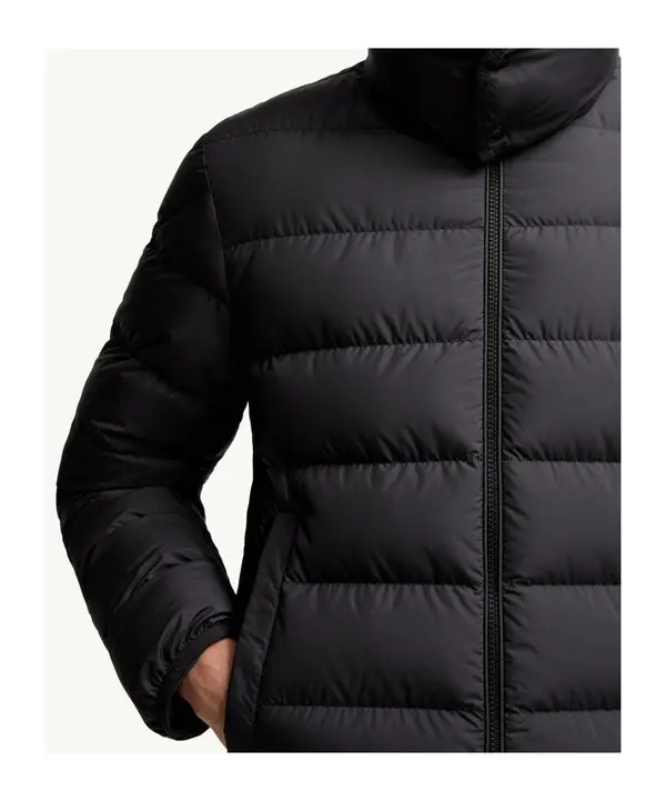 Moncler Montbrocq Hooded Short Down Jacket - Black