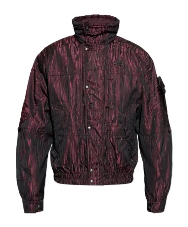 VIVIENNE WESTWOOD Nevada Insulated Jacket With High Neck And Stud Detailing