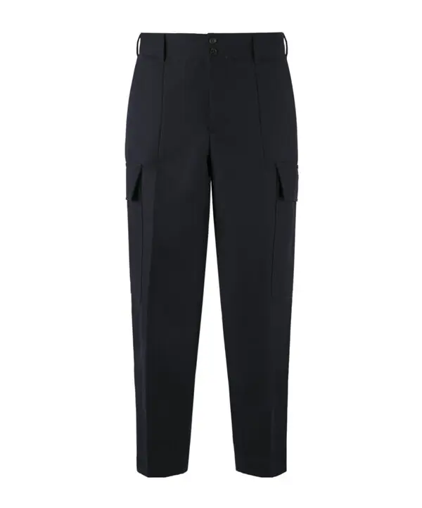 PT TORINO The Sailmaker Wool Cargo Trousers - Black