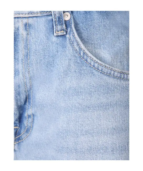 7 For All Mankind Bonnie High-rise Curvilinear Jeans - Blue