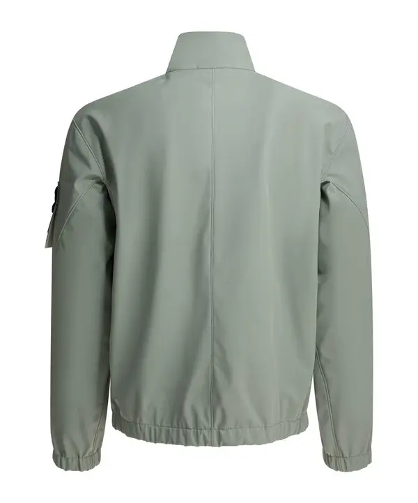 Stone Island Stand Collar Zip-up Jacket