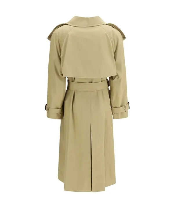 Burberry Long Fitzrovia Gabardine Trench Coat