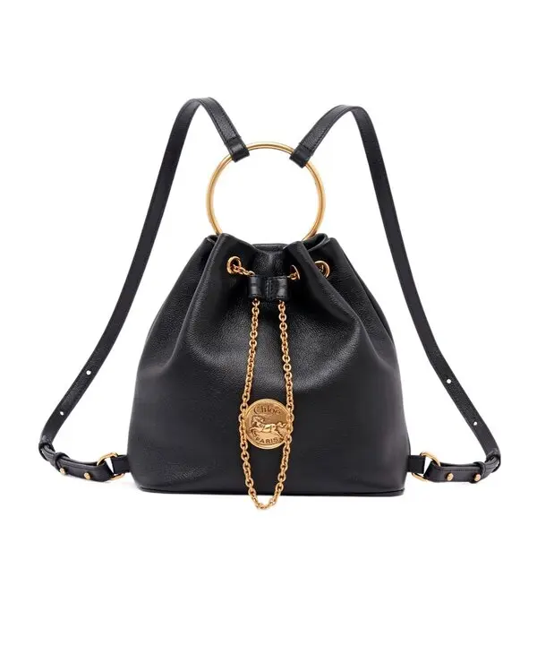 Chloé Bracelet Backpack - Black