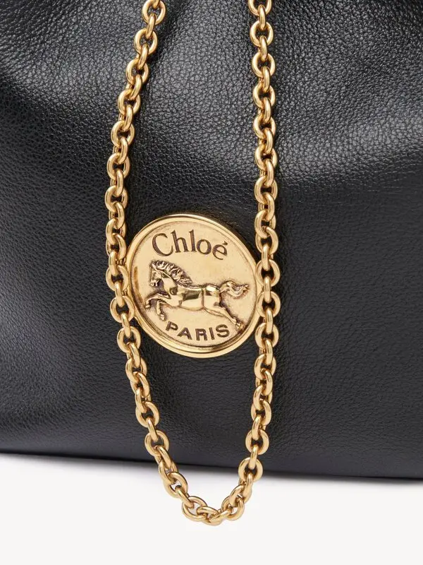 Chloé Grained Buffalo Leather Bracelet Backpack
