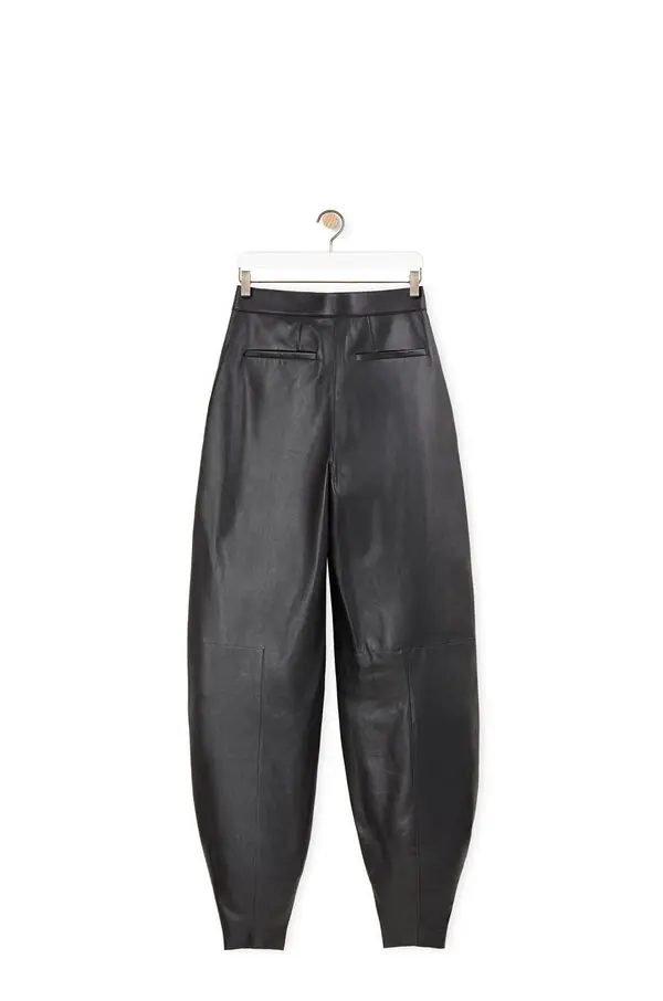 Loewe Balloon Trousers In Nappa Leather