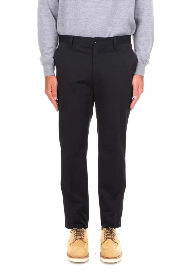 Etro Gabardine Trousers - Black
