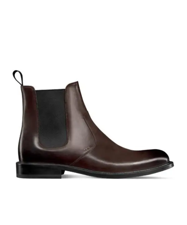 Dior Round Toe Slip-on Boots