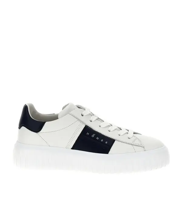Hogan H-stripes Platform Sneakers - Blue