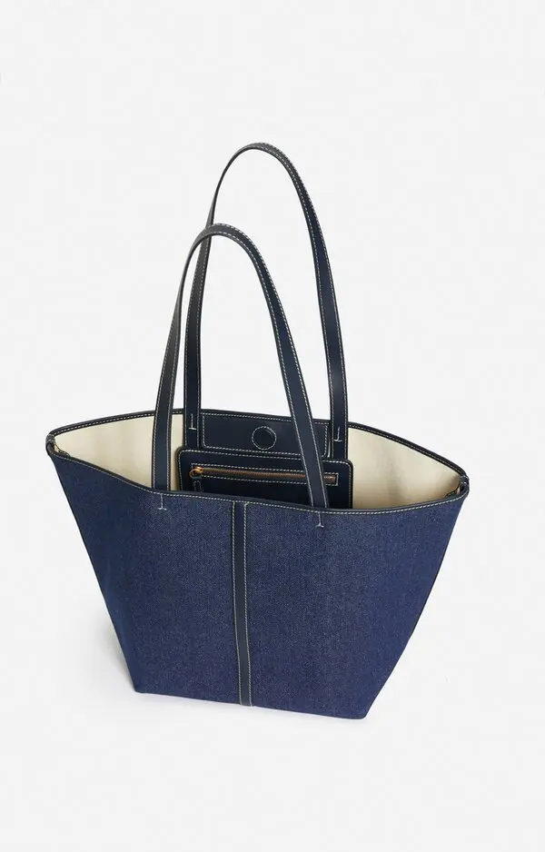 Vanessa Bruno Small Daily Tote Bag - Denim
