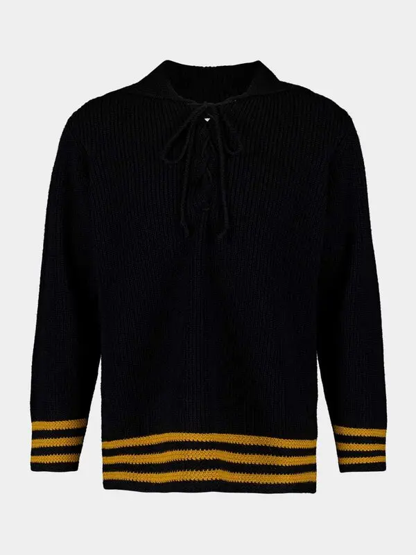 BODE Striped Knit Sweater
